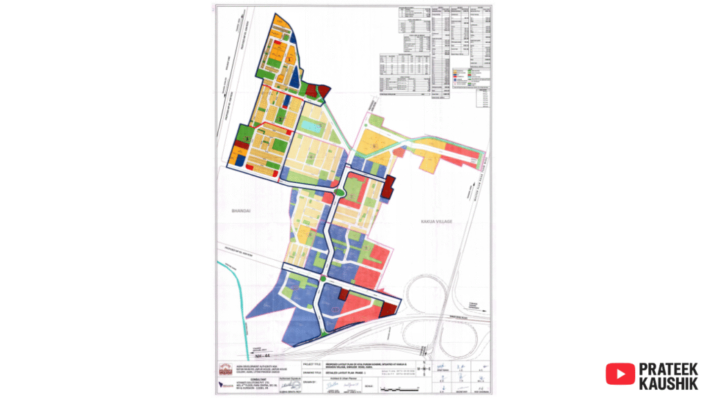 Agra Development Authority ADA Atal Puram Township Plot Yojana Scheme ...